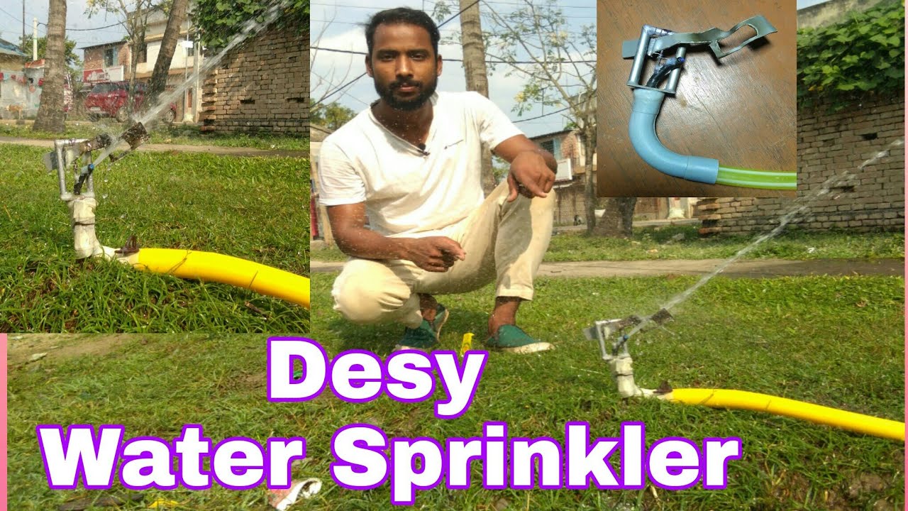 Desy Style Mai Water Sprinkler At Home || How To Make Water Sprinkler ...