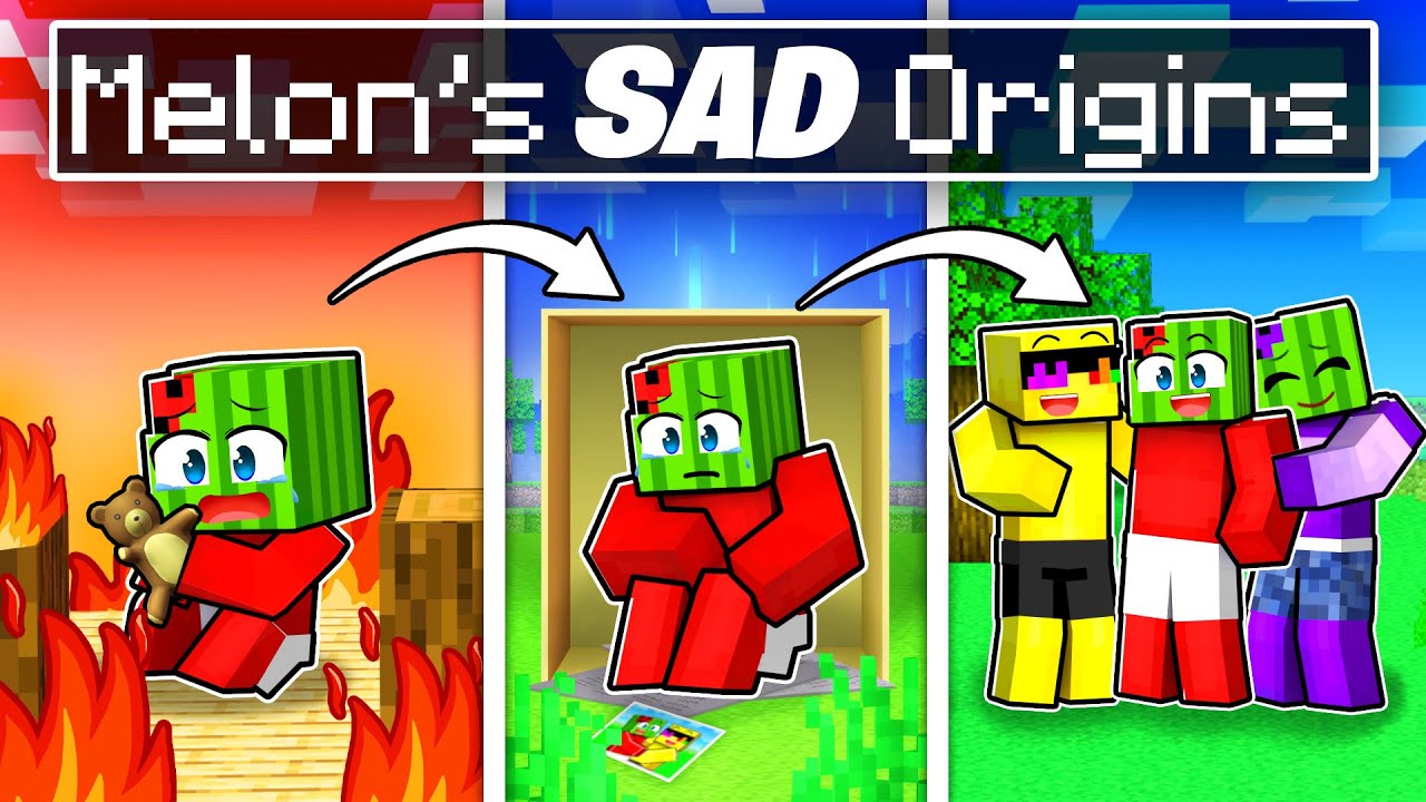 The SAD ORIGIN Story Of SUNNY and MELON! - YouTube