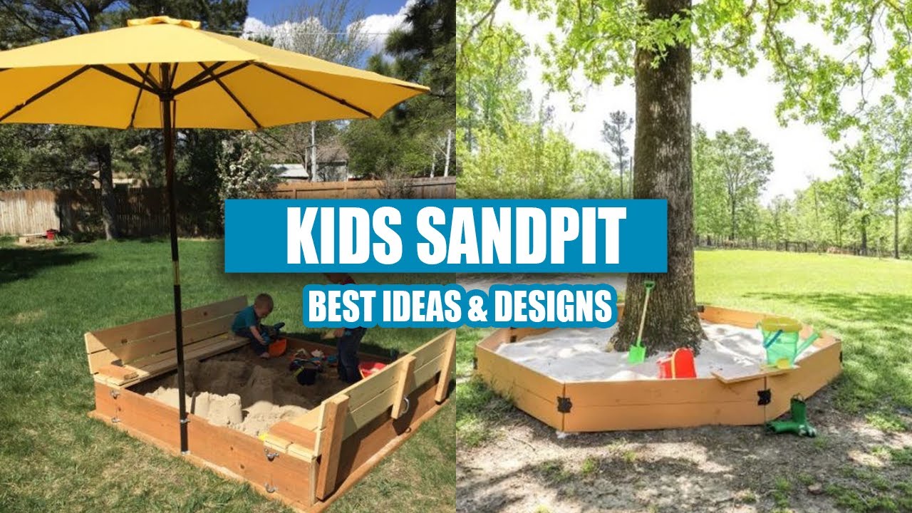 Kids Sandpit Ideas That SPARK Nonstop Fun - YouTube