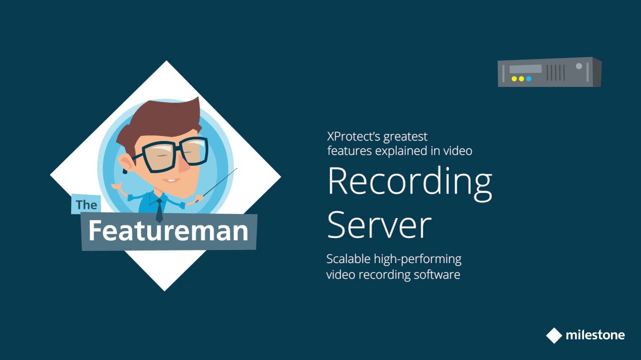 XProtect Recording Server English - YouTube