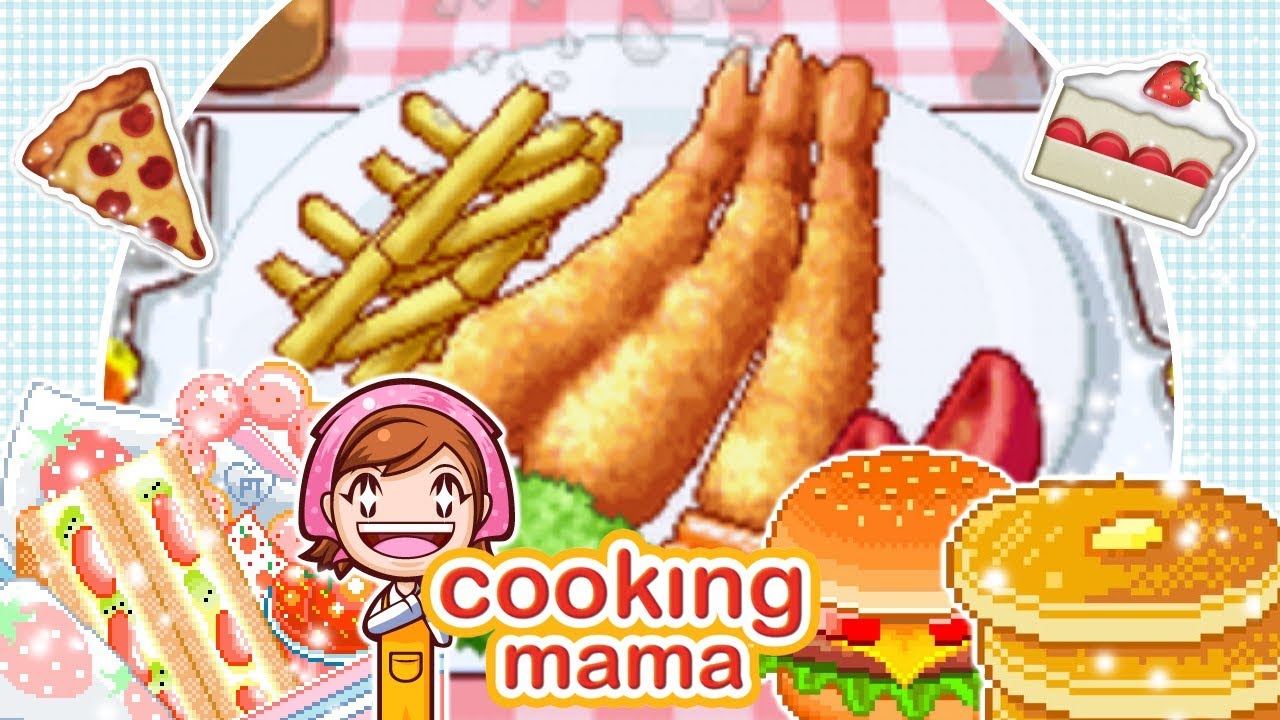 🍳 Cooking Mama (Gameplay): Fried Prawn - YouTube