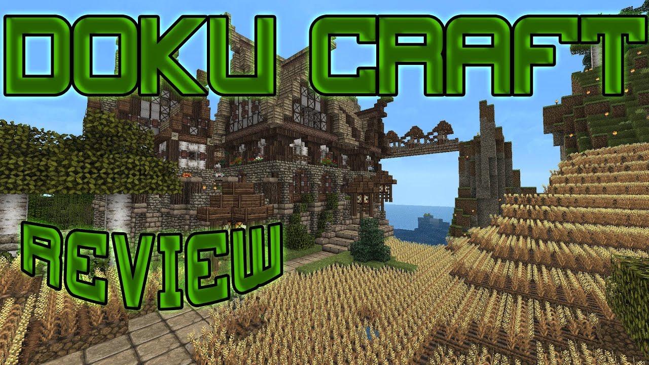 Minecraft Dokucraft Texture Pack Review - YouTube