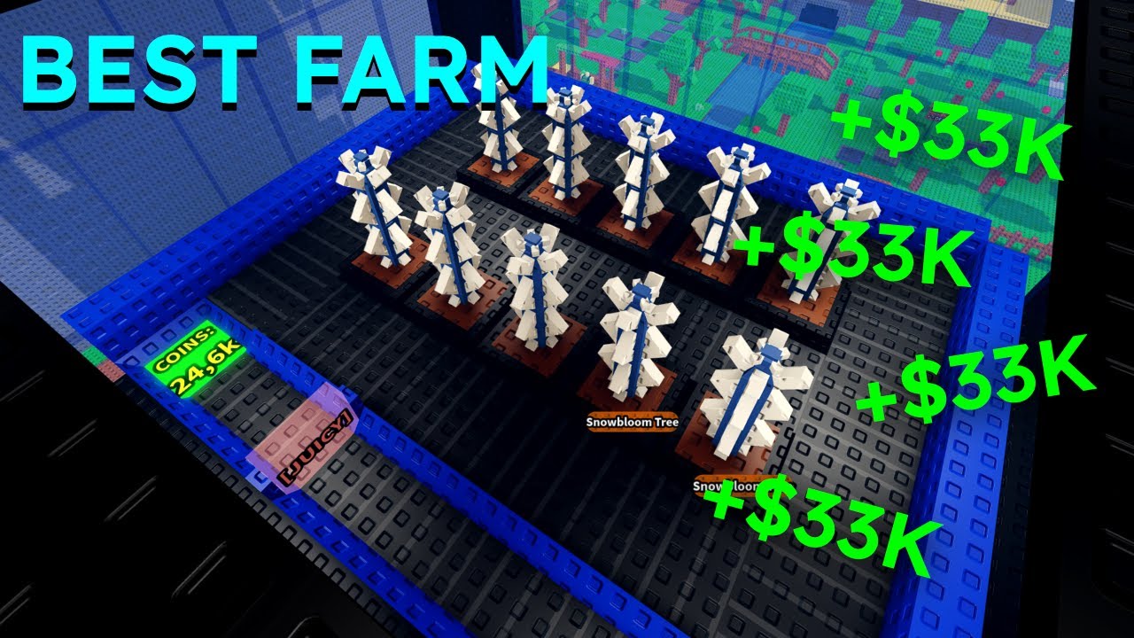 The BEST FARM in Roblox Fruit Forager - YouTube