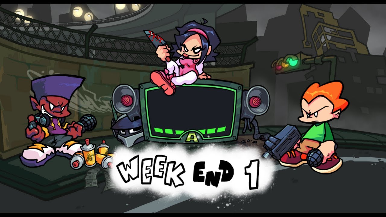 Friday Night Funkin' Update!! - Weekend 1 (Full Week & Cutscene) - YouTube