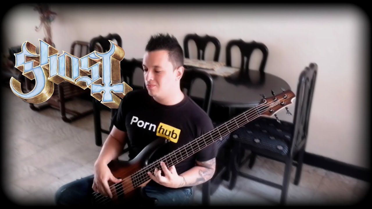 GHOST - SQUARE HAMMER BASS COVER - YouTube