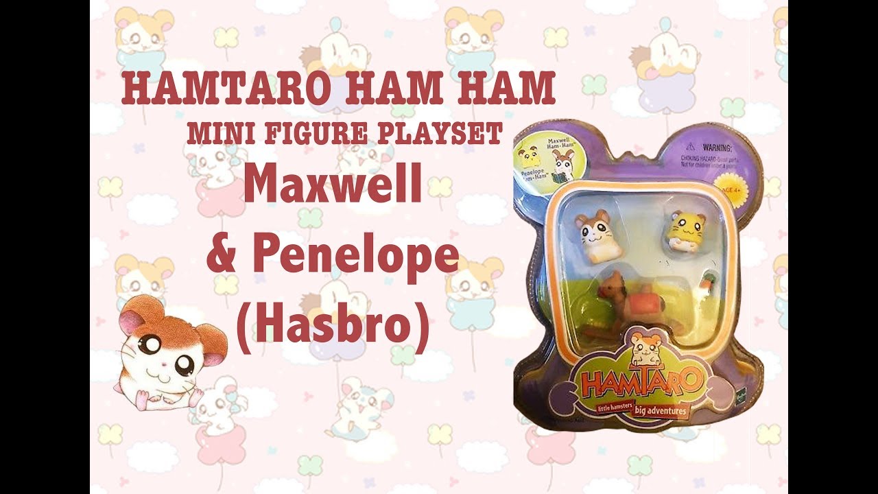 Maxwell & Penelope - Hamtaro mini figure playset (Hasbro) - YouTube