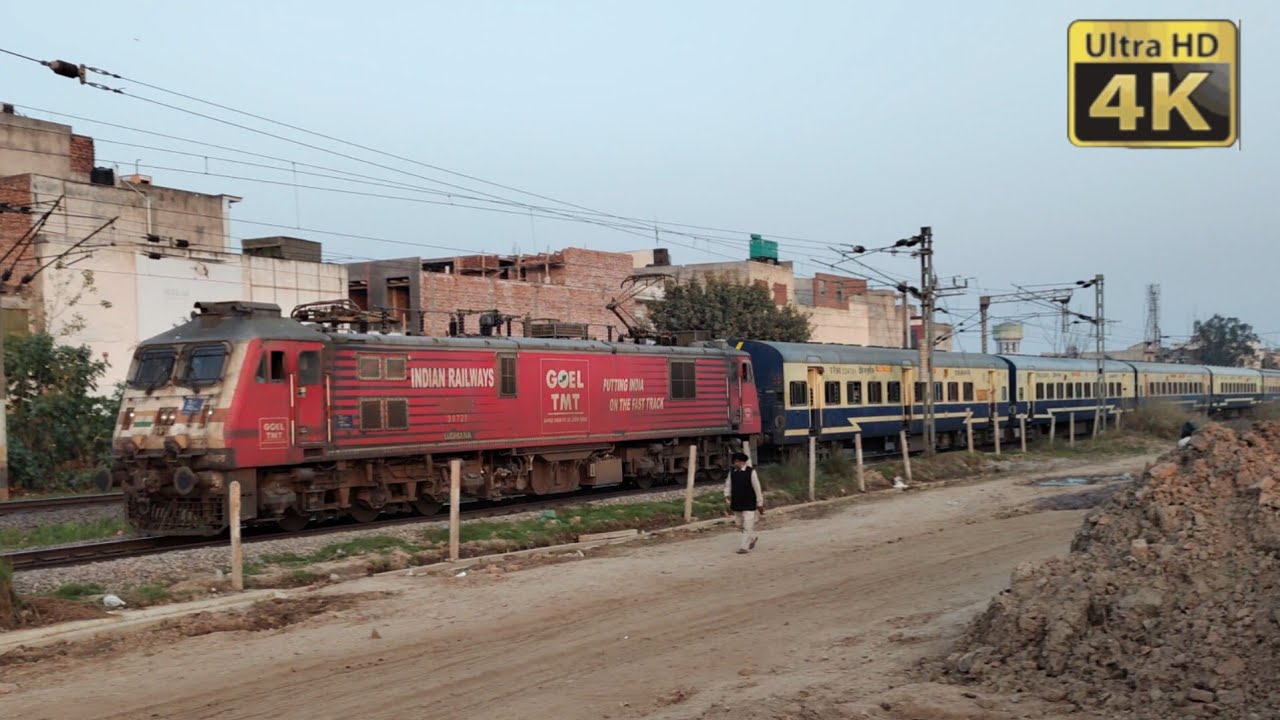 12053 Jan-shatabdi express || 4K |#shatabdi_express - YouTube