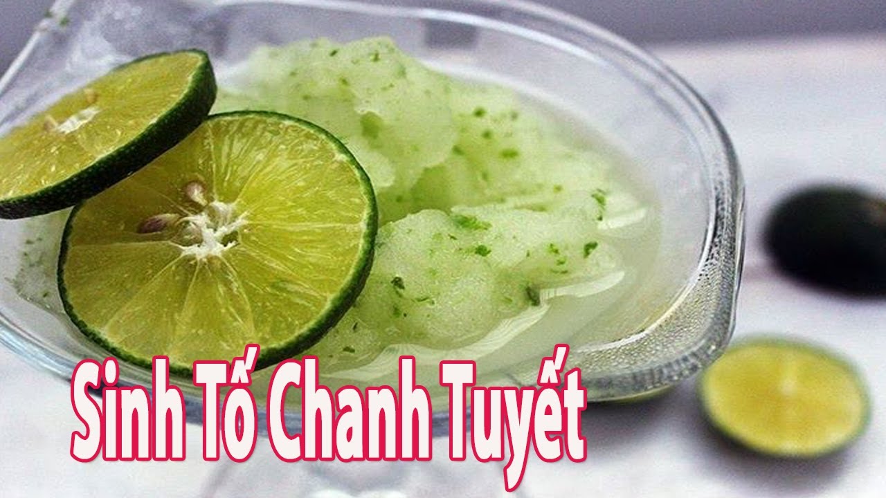 Cách Làm Sinh Tố Chanh Tuyết - Ngon - Đúng - Chuẩn | Góc Bếp Nhỏ - YouTube