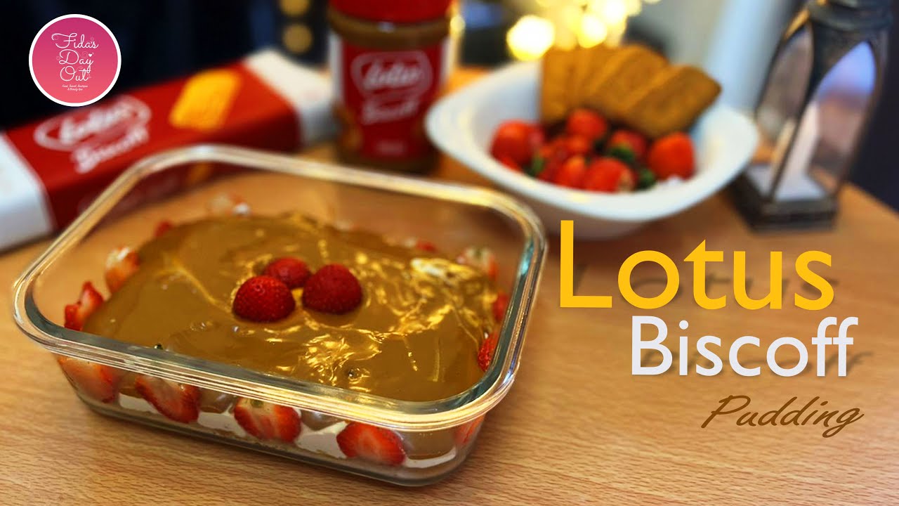 LOTUS BISCOFF PUDDING l ലോട്ടസ് ബിസ്‌ക്കറ്റ് പുഡ്ഡിംഗ് l Fida's Day Out ...