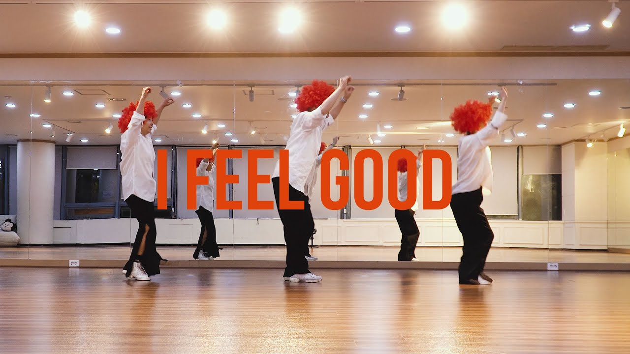I FEEL GOOD Line dance/ 아이 필 굿 라인댄스 / 춤그리다 - YouTube