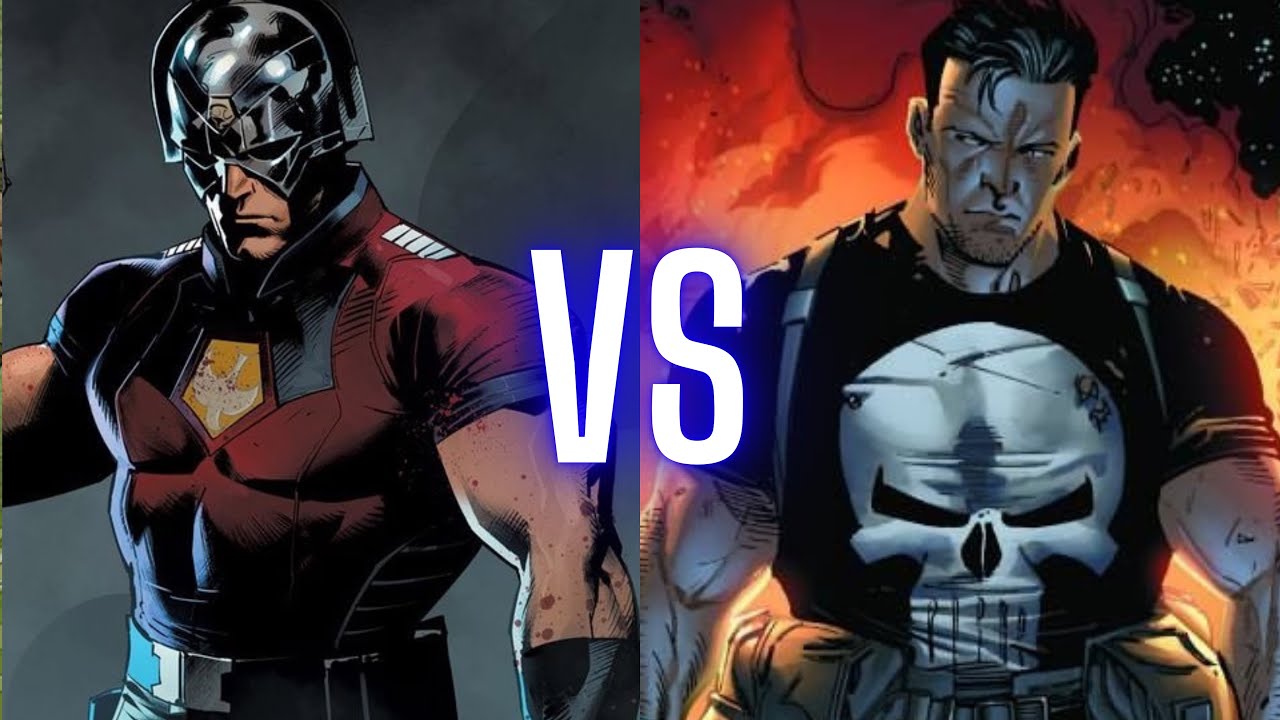 Peacemaker From New Earth Vs Punisher From Earth-616 | Battle Through ...