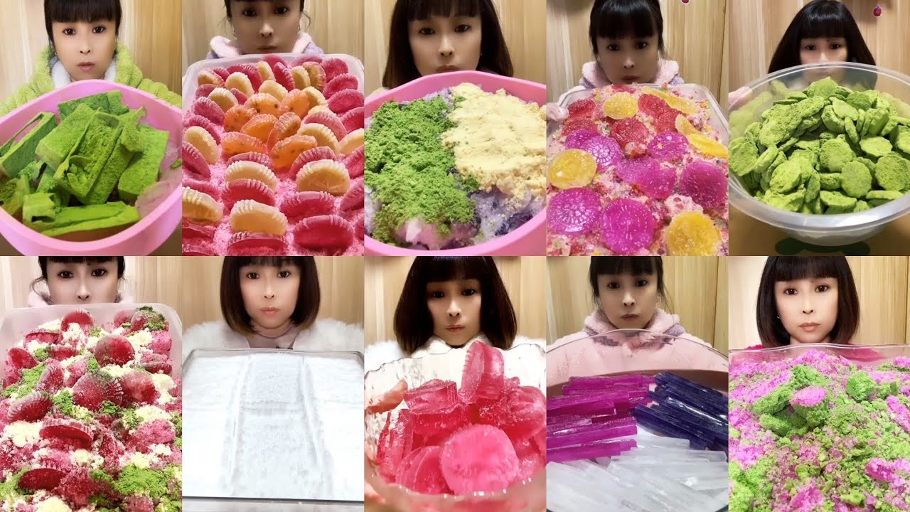 ICE CHIPS , WHITE SHAVED ICE, ICE STICK ,MIX HARD ICE ,ICE EATING ASMR🧊 ...