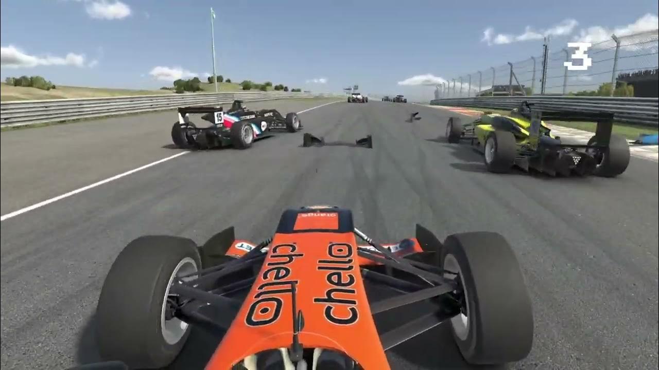F3 Zandvoort iRacing Chaos - YouTube