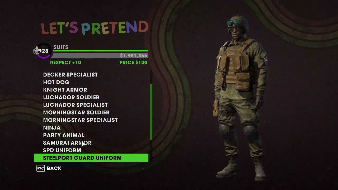 Saints Row® The Third™ Remastered How To Get Police Uniform - YouTube