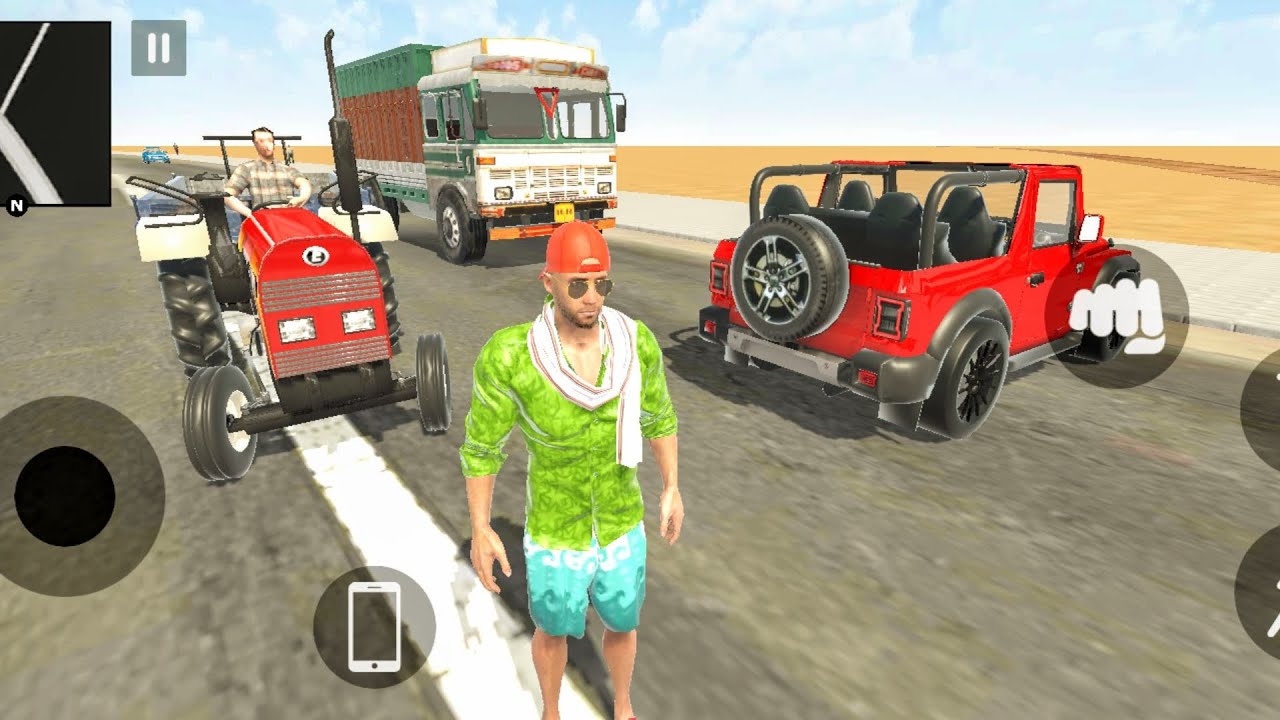 indian theft auto simulator -Autu Rickshaw. vs police car 🚗🚨 - YouTube