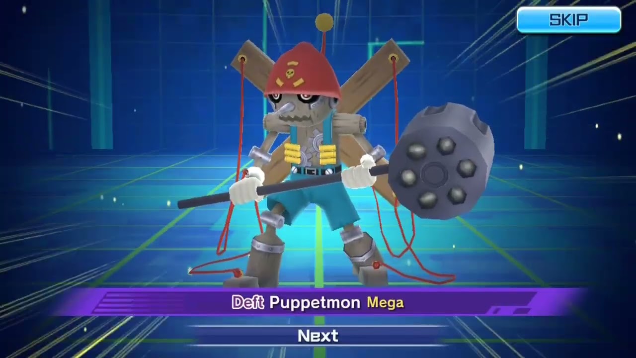 [Digimon ReArise] Cherrymon digivolution to Puppetmon - YouTube