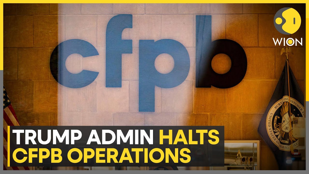 CFPB Shutdown: What It Means For Consumers | World News | WION - YouTube