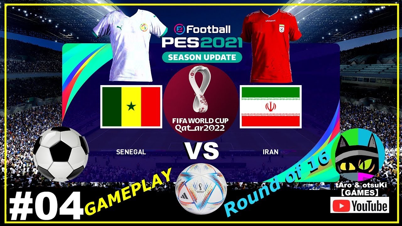 SENEGAL VS IRAN FIFA WORLD CUP 2022 - YouTube