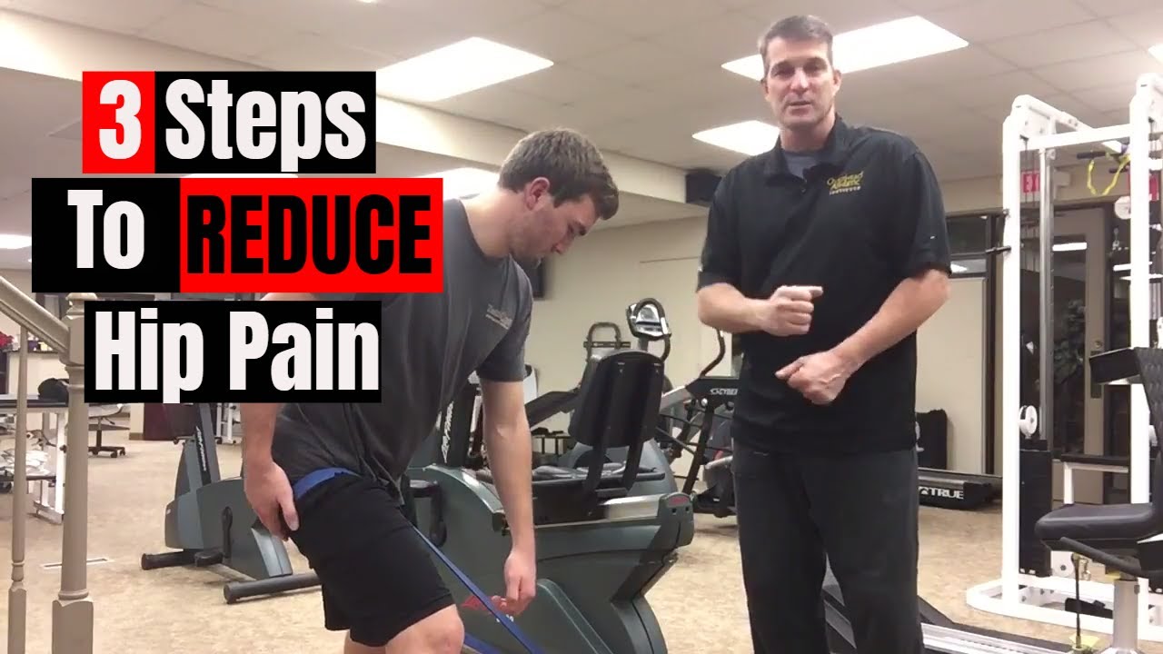 Hip Impingement Exercises- Hip Pain Reduced In 3 STEPS!! - YouTube
