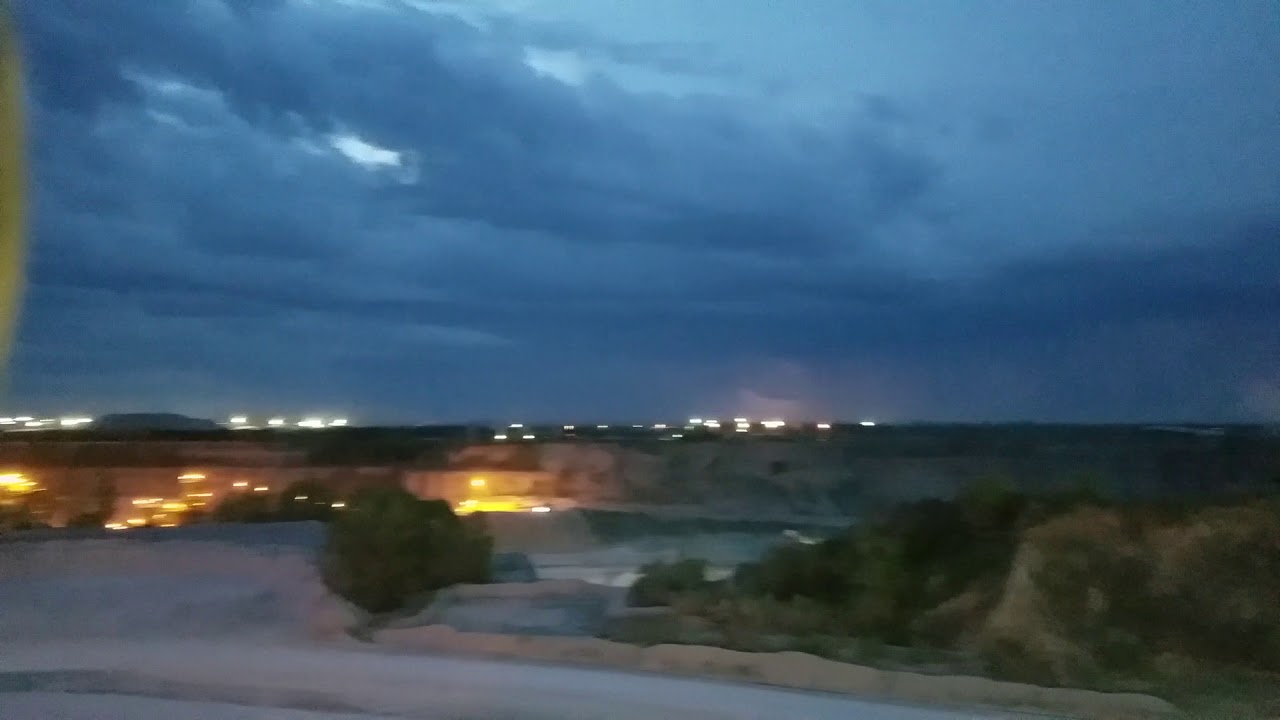 Storm coming In at work - YouTube