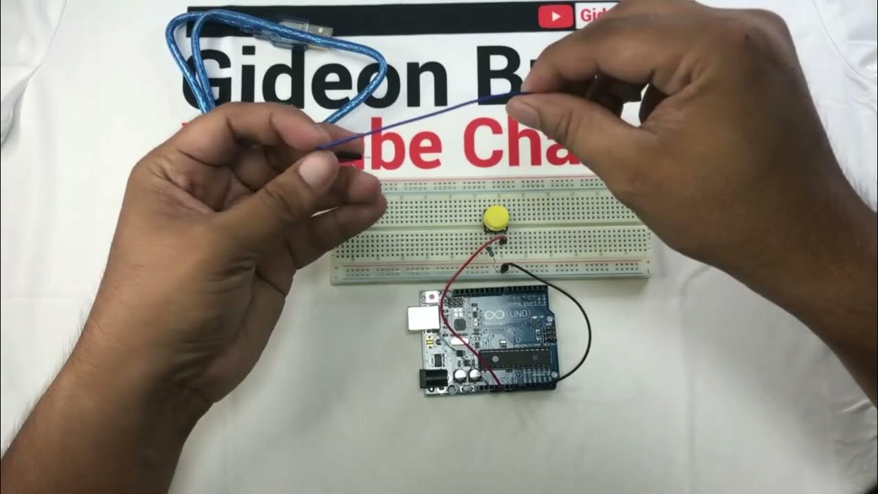 HOW TO CONTROL AN LED USING ARDUINO BUTTON WITH ARDUINO CODE - YouTube