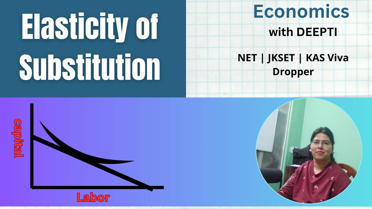 Elasticity of Substitution vs MRTS | Isoquant Analysis | Microeconomics ...
