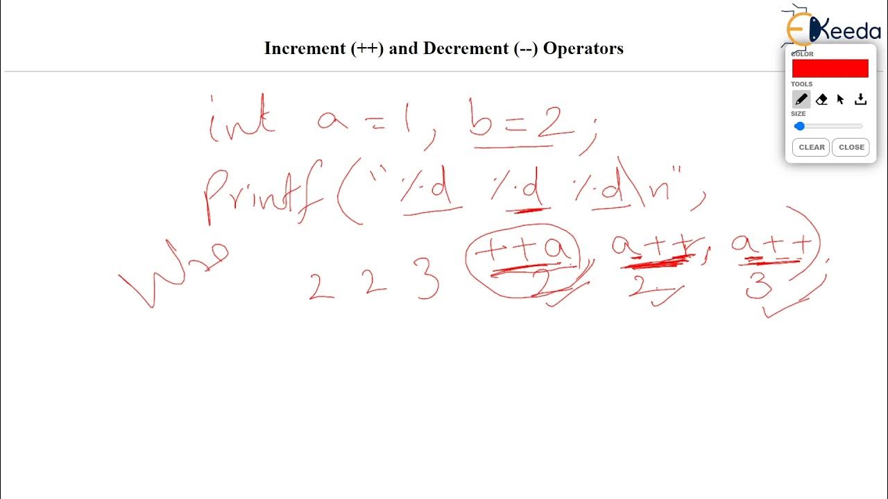 Increment and Decrement Operators in Programming | GATE | COMPUTER SCIENCE ENGINEERING - YouTube