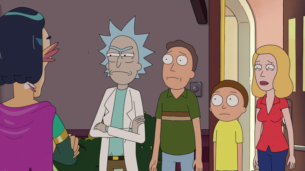 Rick and Morty | Mr. Nimbus's arrival - YouTube