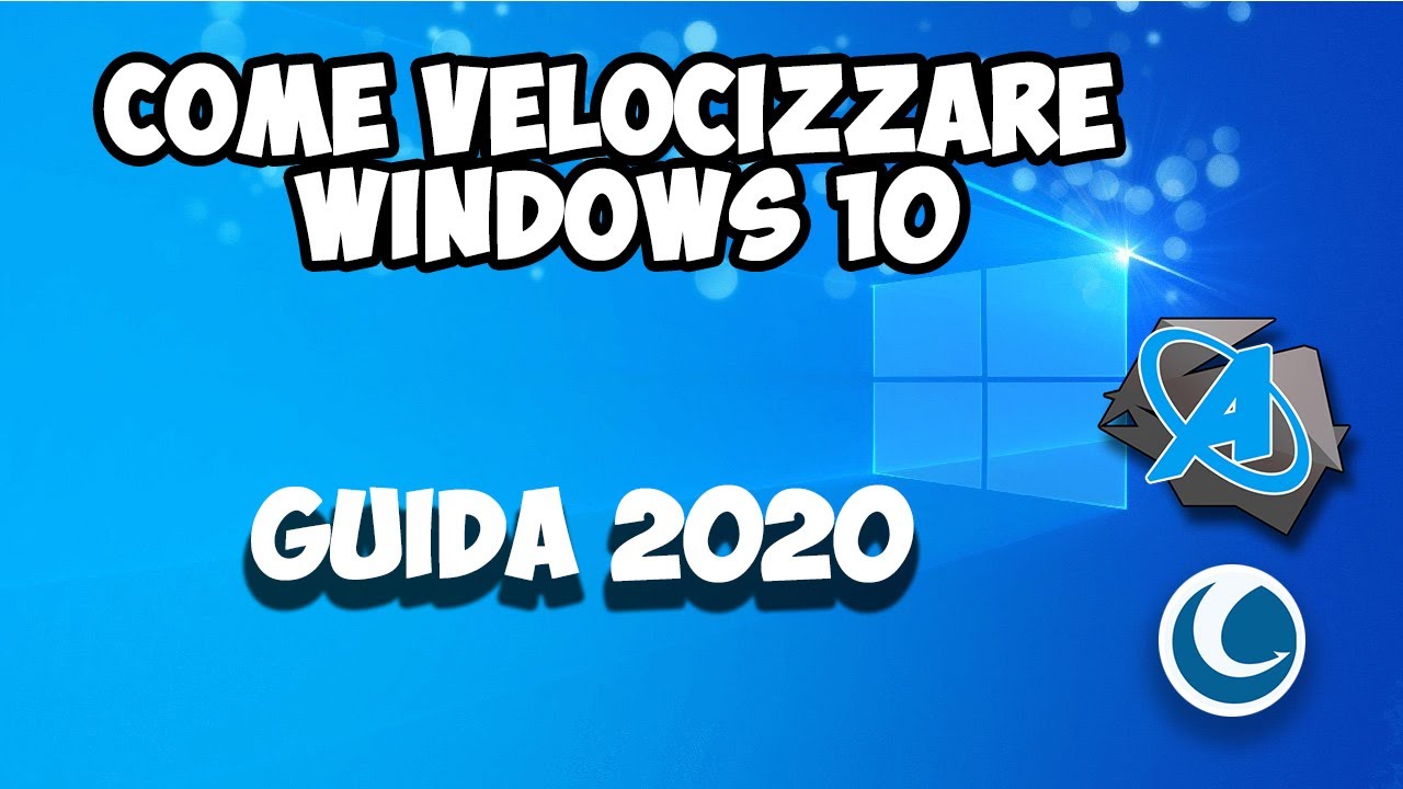 Come Velocizzare Windows 10 GUIDA AGGIORNATA 2020 ArmaDisk ITA - YouTube