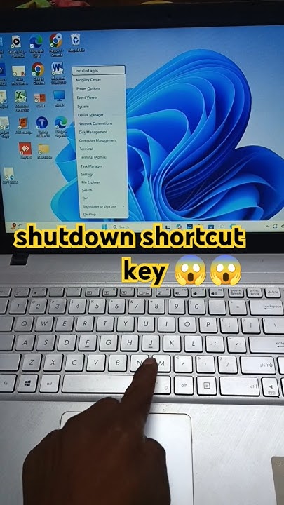 Computer shutdown shortcut key#shutdown #computer #laptop #emojicat # ...