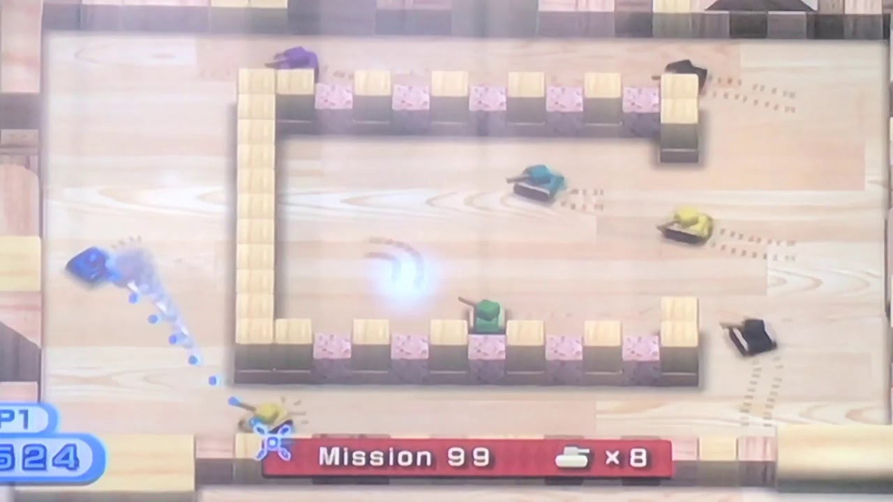 Wii play tanks! Missions 95-100 - YouTube