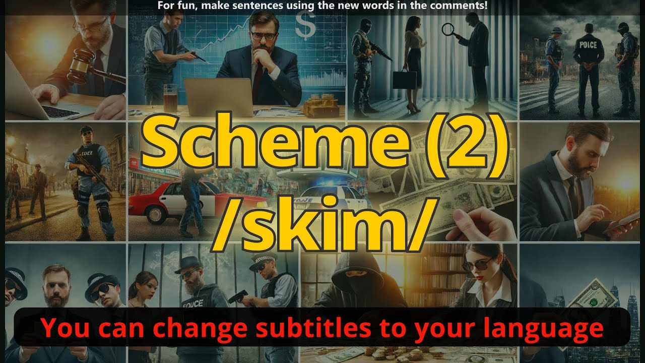Scheme meaning (2) with 5 examples - YouTube
