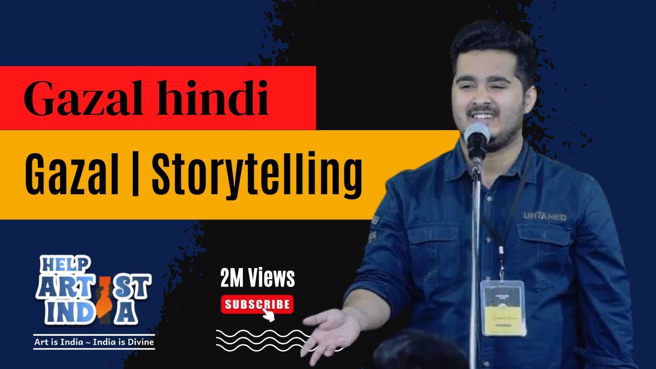Ghazal | Gazal hindi | Gazal | Storytelling | Aryan Arora ...
