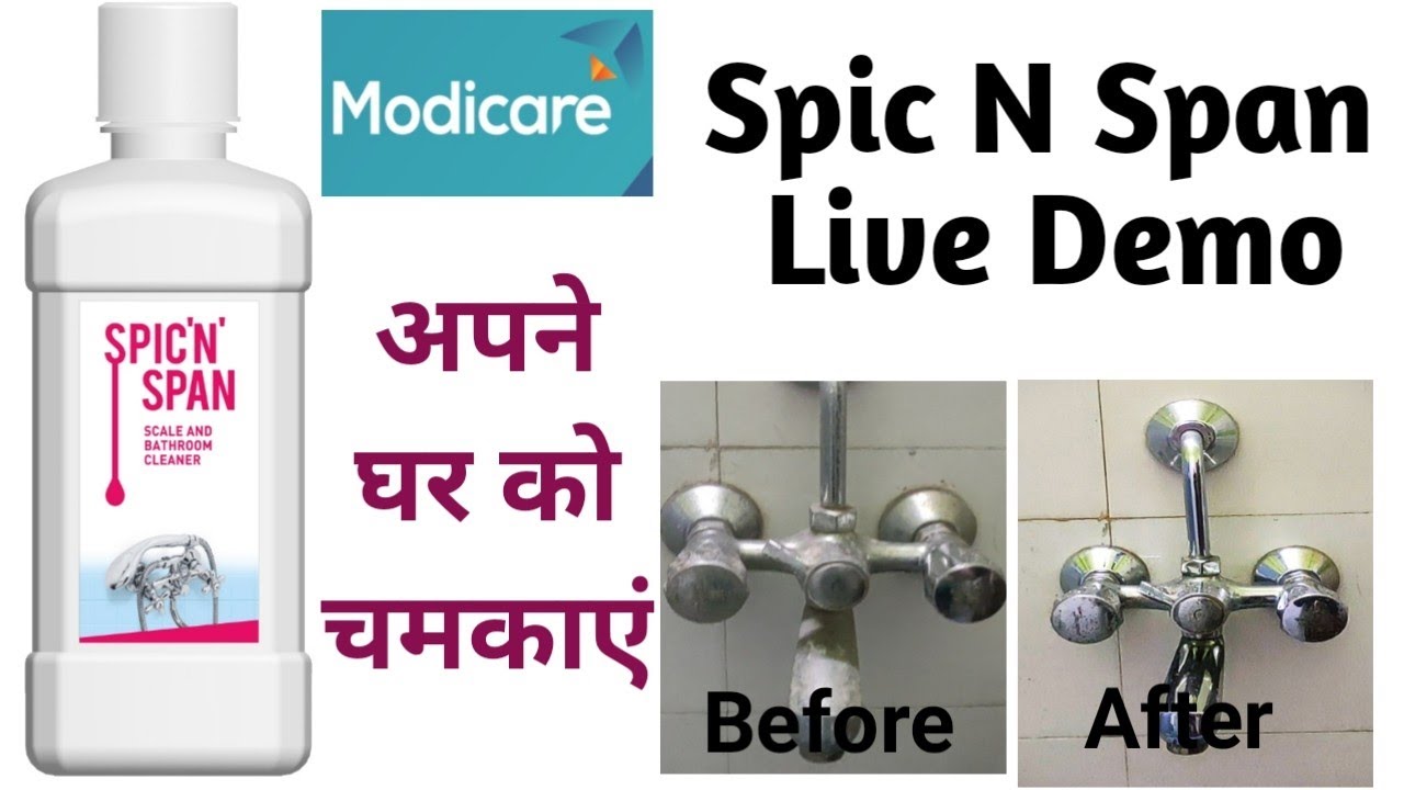 Spic N Span/Modicare/Spic N Span Demo/Modicare Products Demo/Bathroom ...