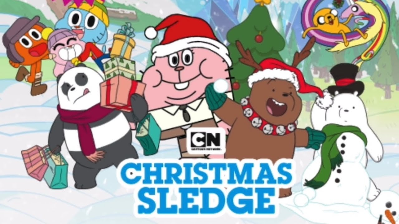 Christmas Sledge New Cartoon Network Christmas Game Gameplay - YouTube