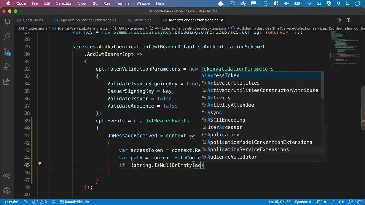 SignalR Authenticating to SignalR - YouTube