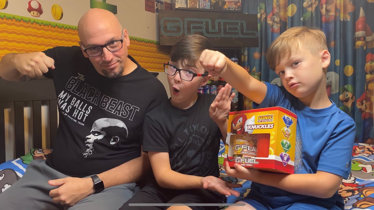 G Fuel Sonic Knuckles Sour Power review and suggested mix. - YouTube