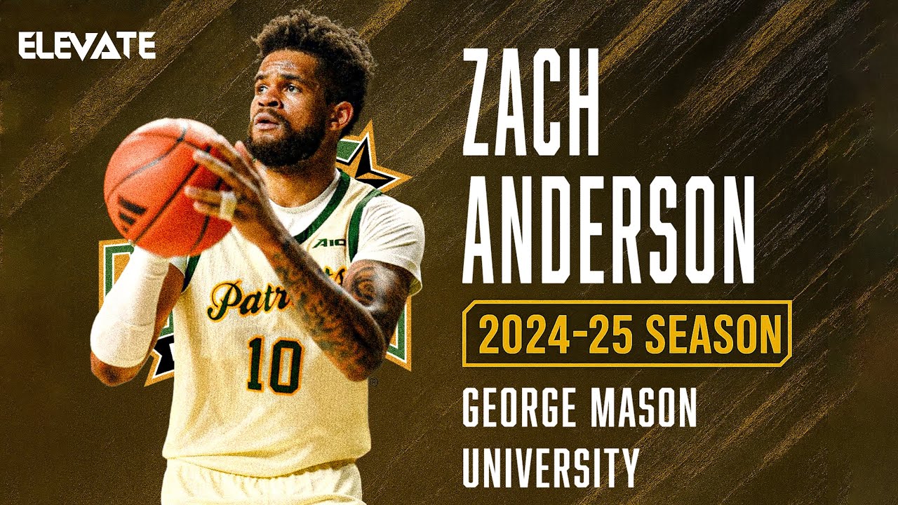 Zach Anderson | 6'7 Forward George Mason University | 2024/25 Season ...