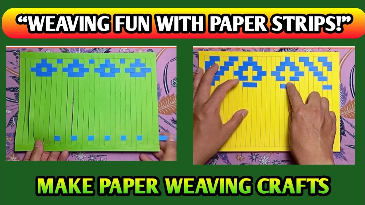 Stunning paper weaving patterns and easy paper weaving for kids that ...