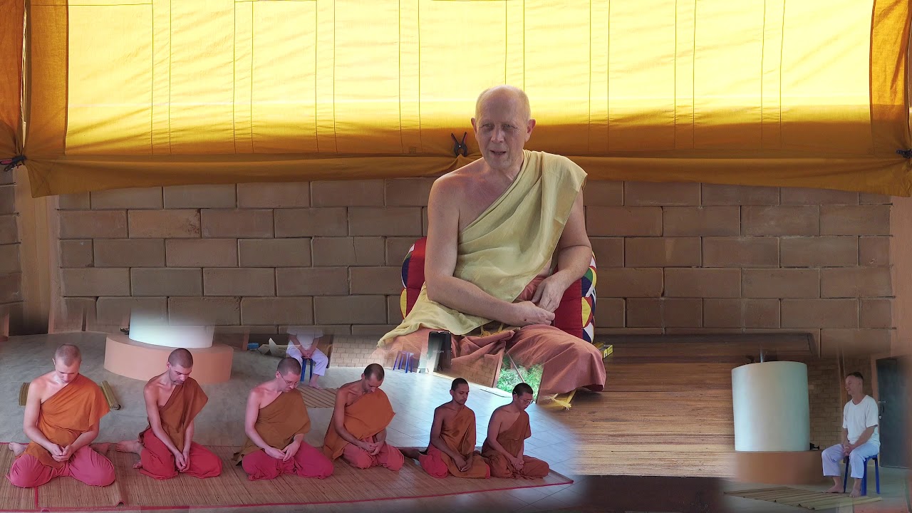 "Was machen wir auf dieser Welt?" Dhammavortrag von Ajahn Martin (22/04 ...