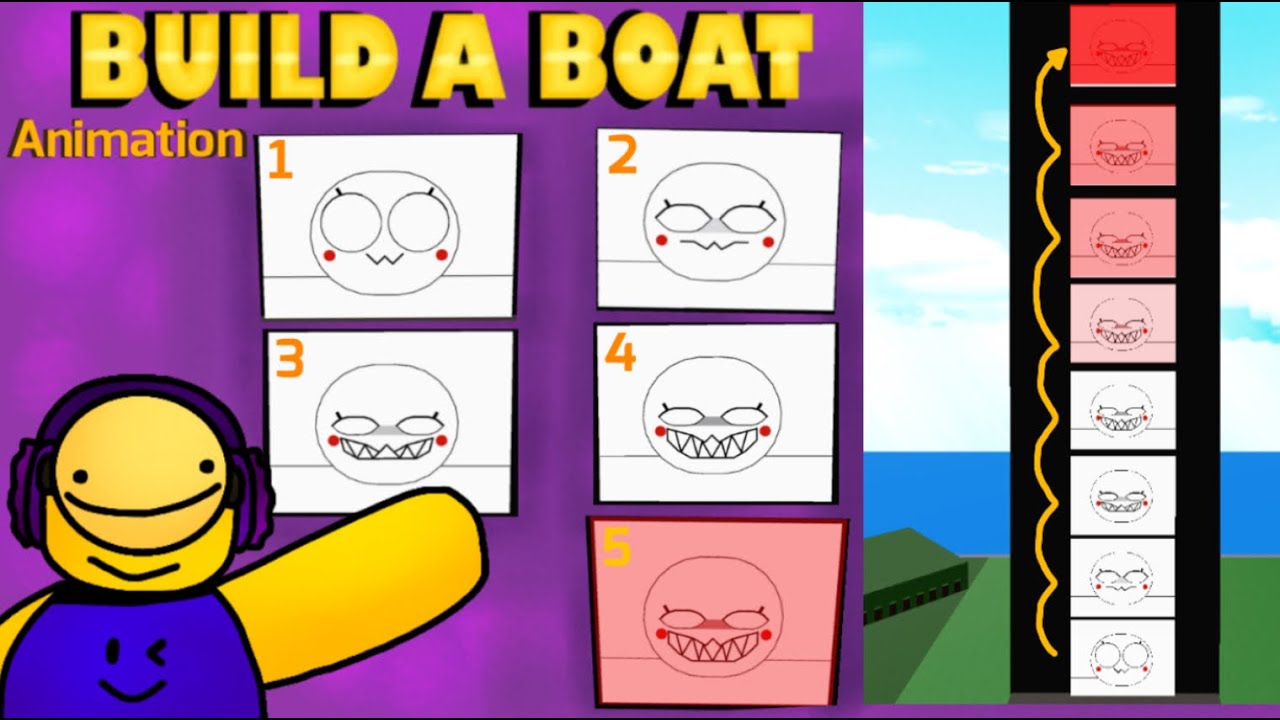 I made an animation in Build A Boat For Treasure :) (BABFT/Roblox ...