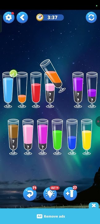 water sort game - YouTube