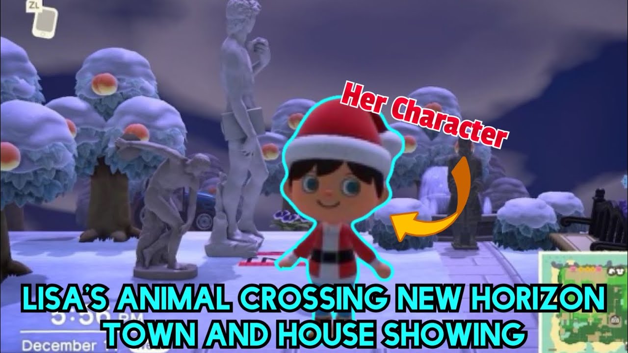Lisa’s Animal Crossing New Horizon Town And House Showing - YouTube