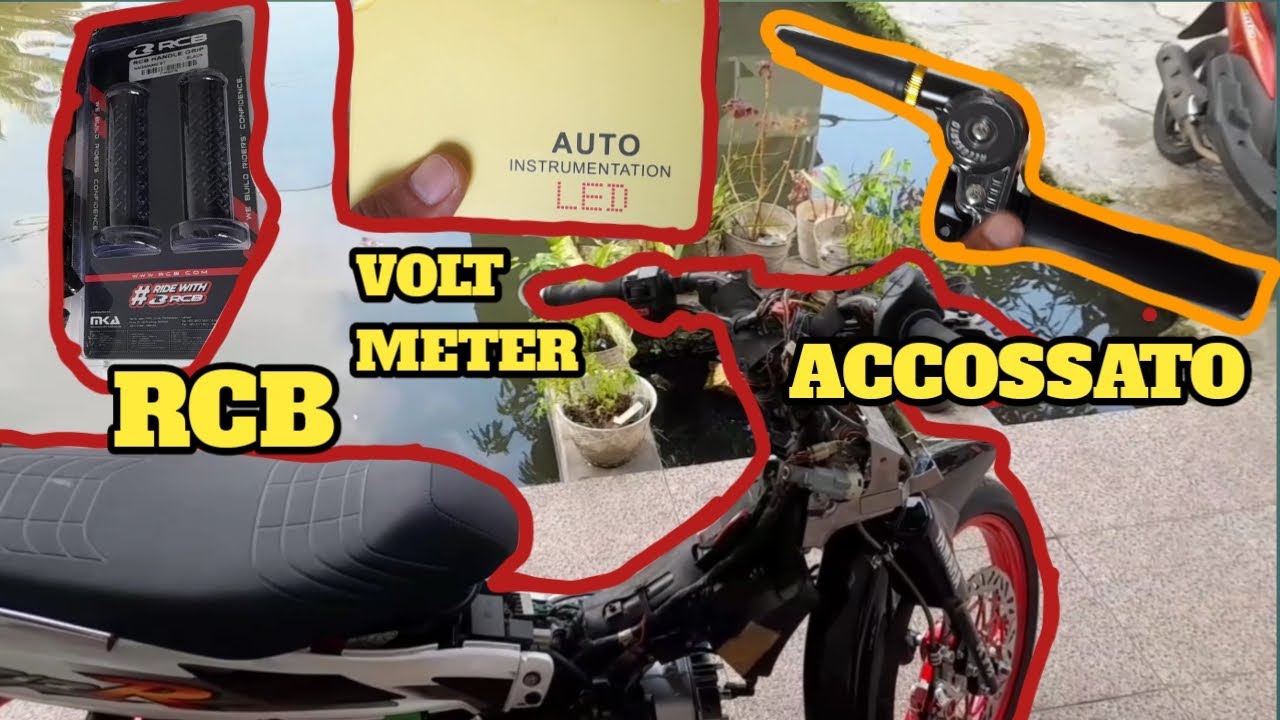 UNBOXING PART F1ZR ,GAS SPONTAN ACCOSSATO,VOLT METER,HANDGRIP RCB🔥🔥 ...