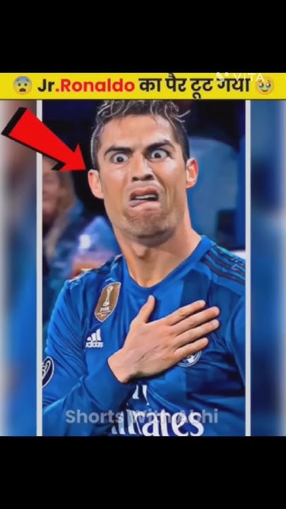 🔥 Jr Ronaldo का पैर टूट गया || Cristiano Ronaldo ️ | ronaldo | cr7 #shorts #ytshorts #ronaldo ...