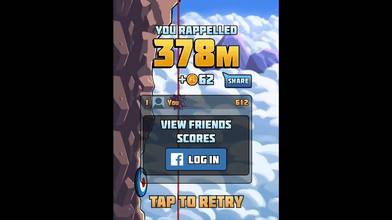 Radical Rappelling (By Halfbrick Studios) iOS / Android Gameplay - YouTube