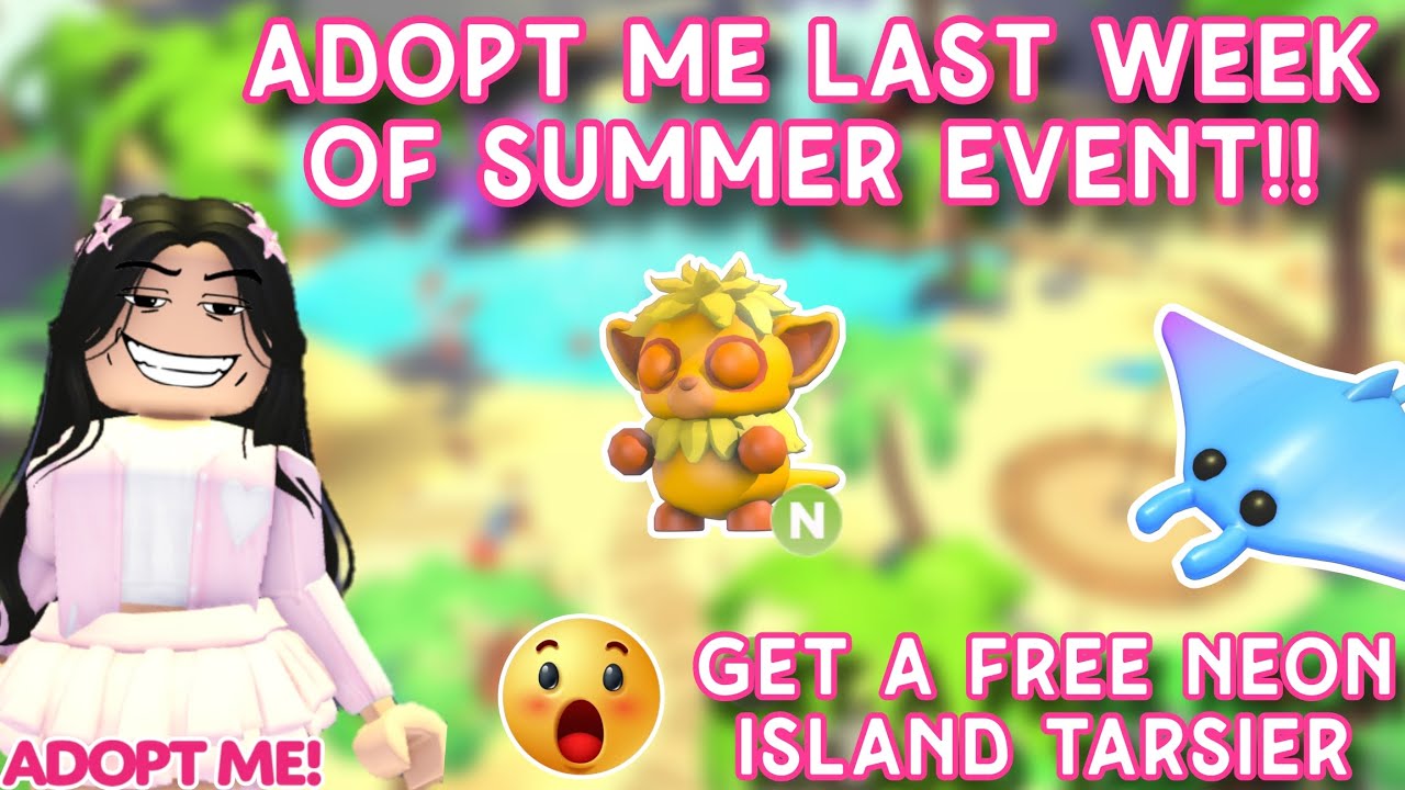 Final Week of the Summer Event On Adopt Me!! 😭😱 Last Update for Summer ...