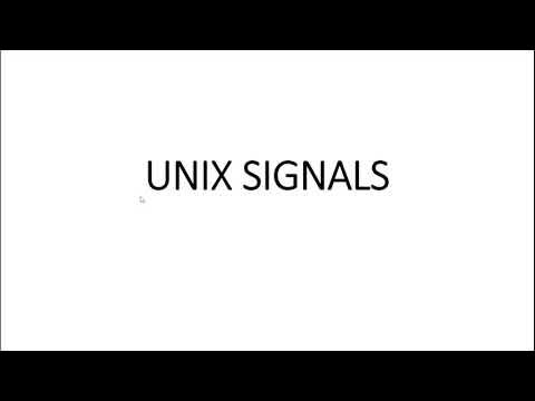 The simplest possible explanation for Unix Signals - YouTube