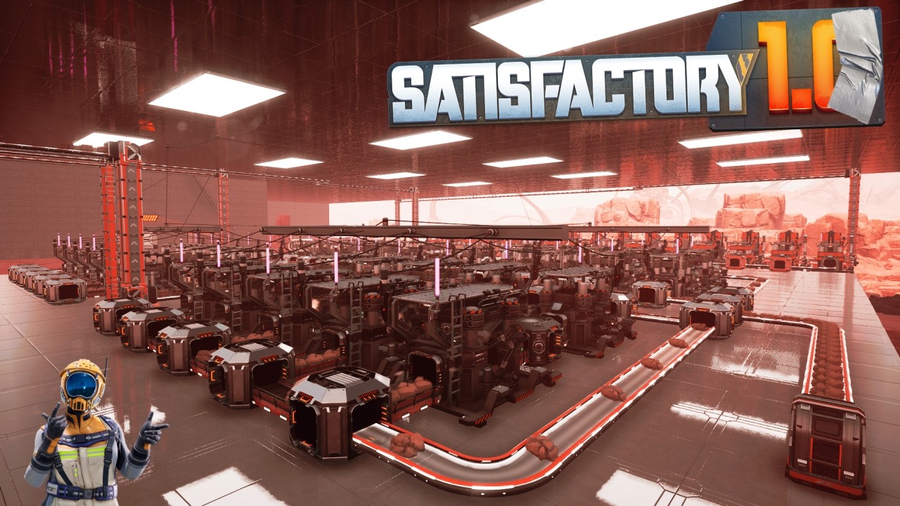 BASIC Builds are the BEST Builds!! Satisfactory 1.1 Lets Play Series ...