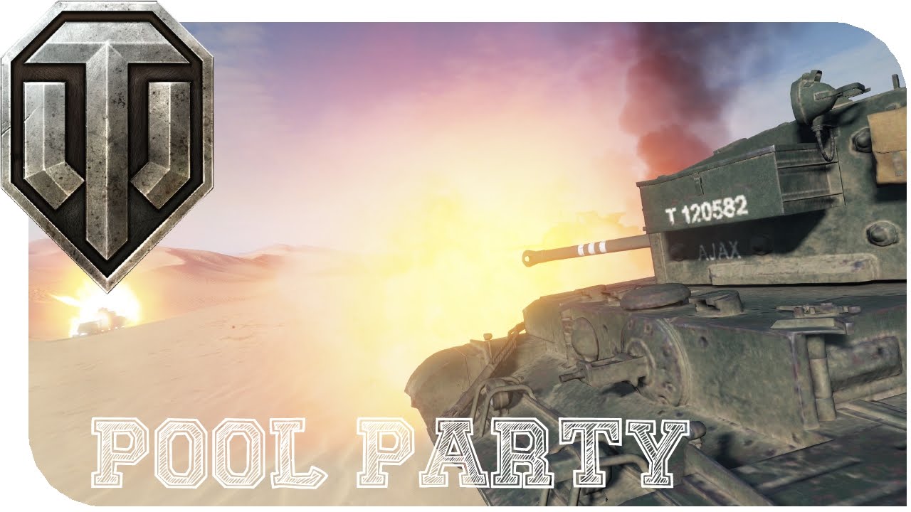 World of Tanks Replay | Cromwell B | Pool Party - YouTube